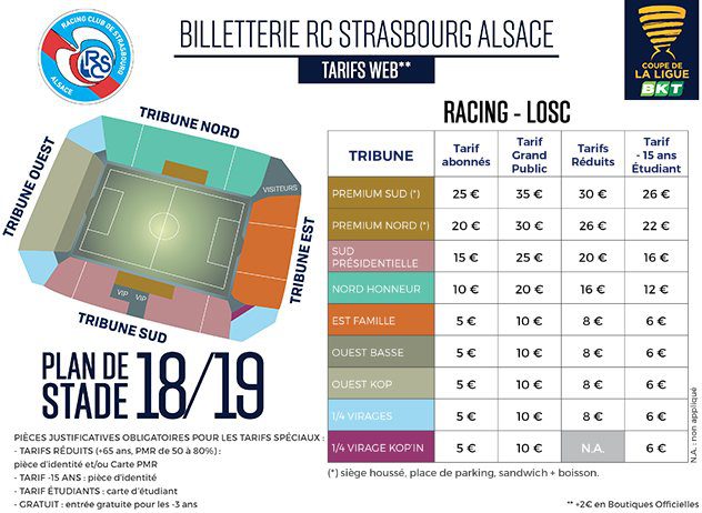 small-rcsalosc-map - Racing Club de Strasbourg Alsace