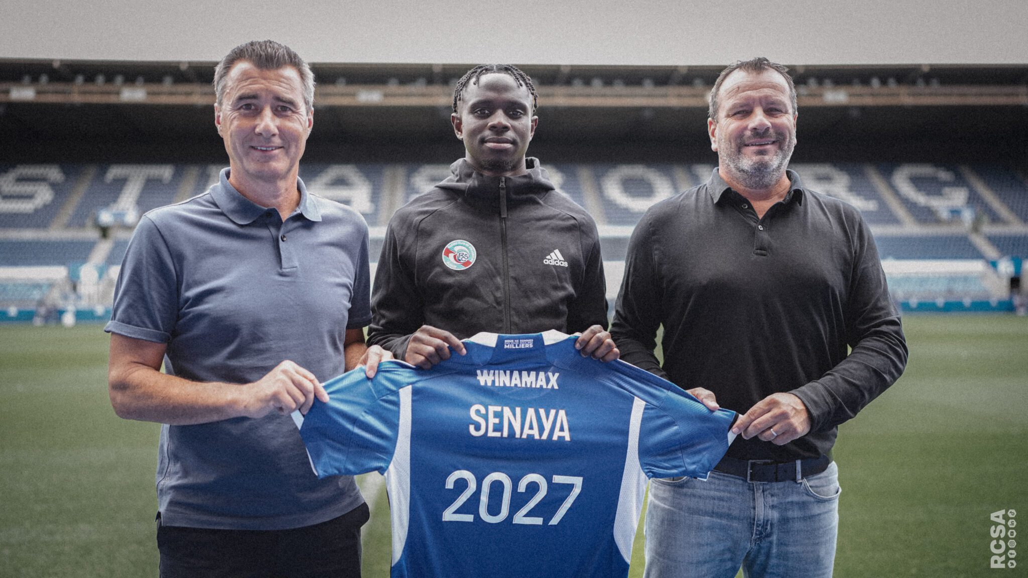 Marvin Senaya prolonge au Racing - Racing Club de Strasbourg Alsace